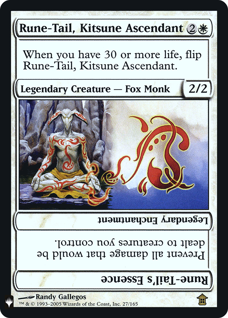 Rune-Tail, Kitsune Ascendant (LIST-SOK-27) - The List Foil – The Big ...