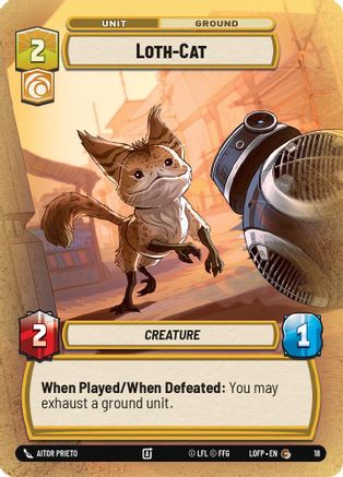 Loth-Cat (18) - Organized Play Promos – The Big Bang Store